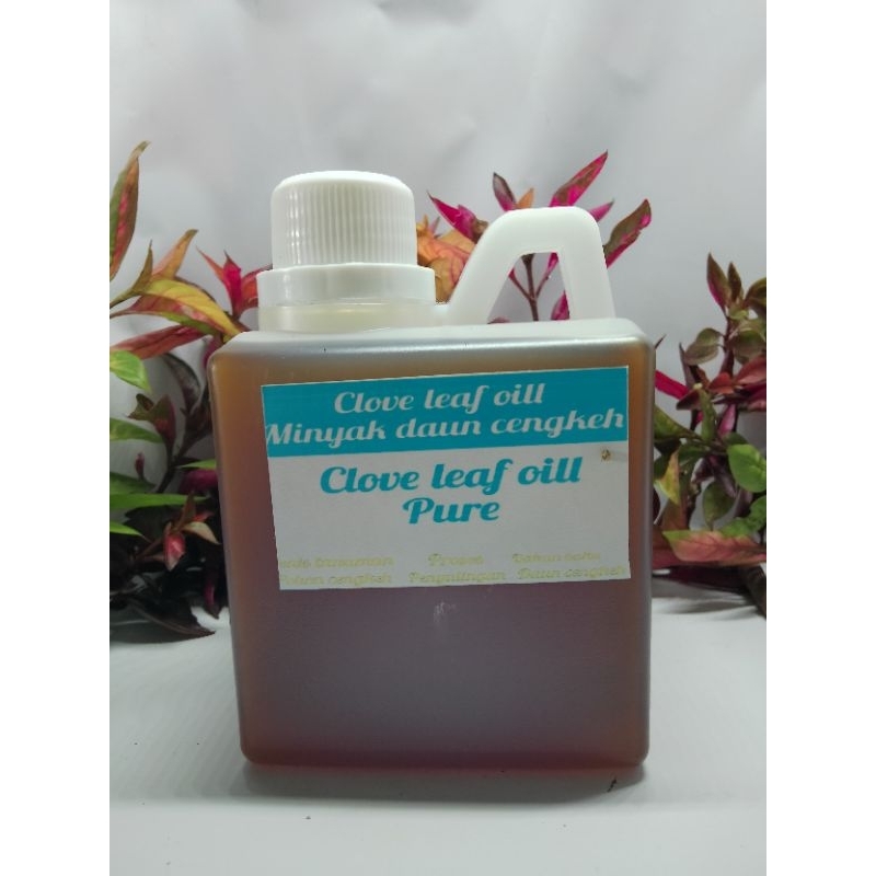 Jual clove leaf oil minyak daun cengkeh kemasan 500ml | Shopee Indonesia