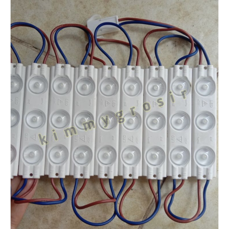 Jual Lampu Led Modul 3 Mata AC 220V 2Watt langsung listrik rumah ...