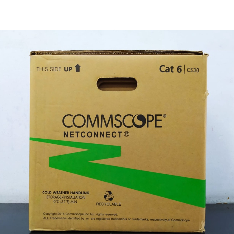 Jual Commscope UTP Cat.6 Cable / kabel LAN UTP Cat.6 | Shopee Indonesia