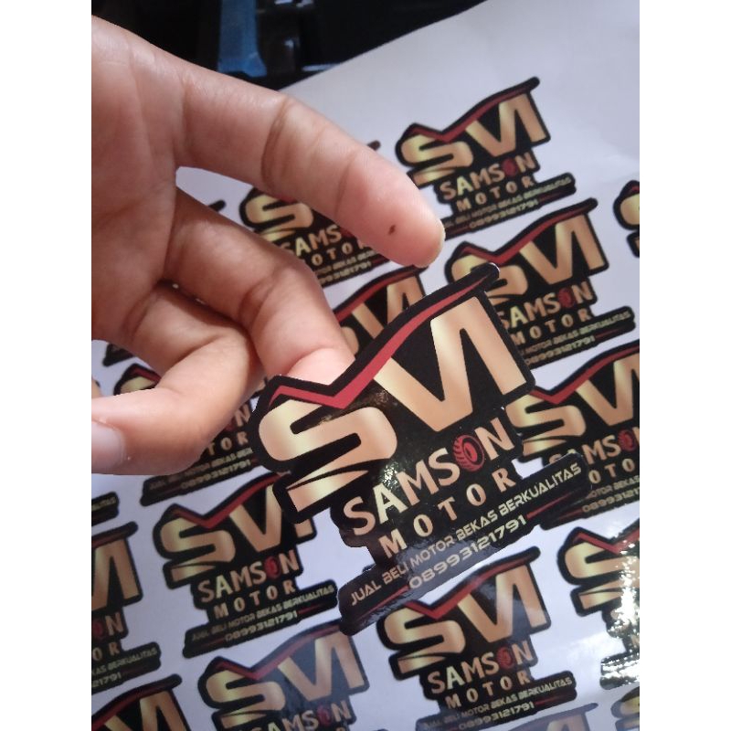 Jual STIKER VINYL A3+ LABEL PRODUK SIAP CETAK BEBAS DESAIN/ REQUEST ...