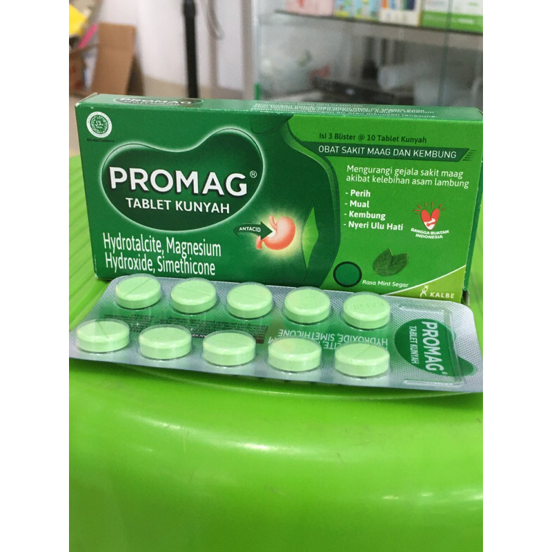 Jual promag 1 strip isi 10 tablet | Shopee Indonesia