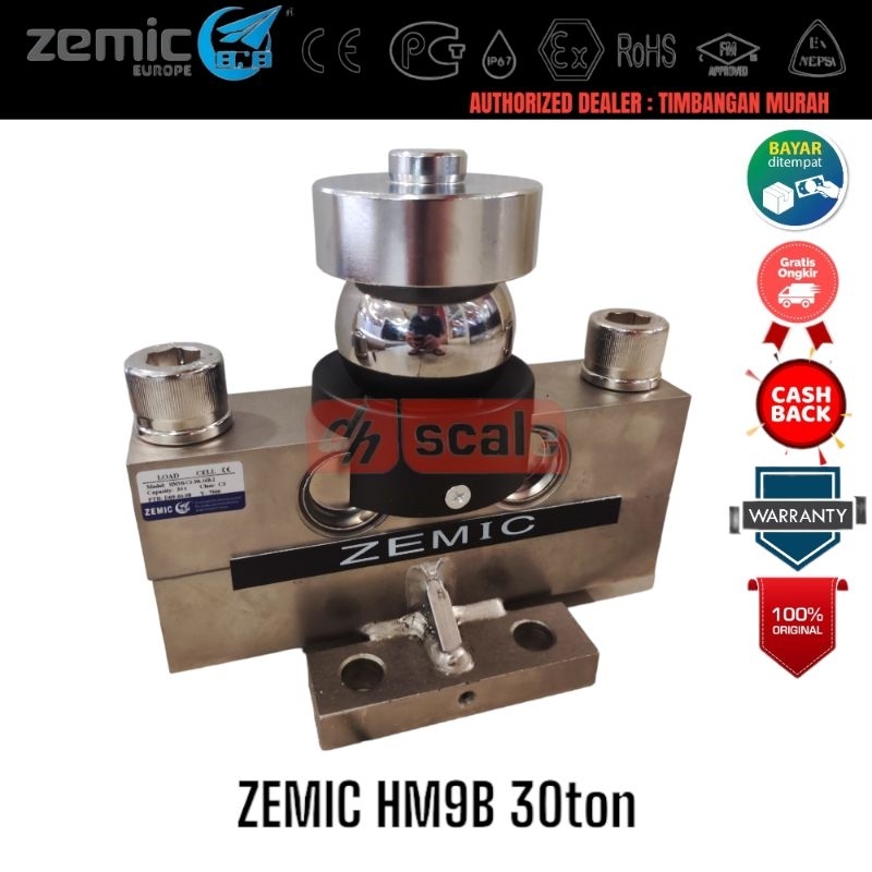 Jual Loadcell Jembatan Timbang, Sensor Timbangan Mobil, ZEMIC HM9B Kap ...