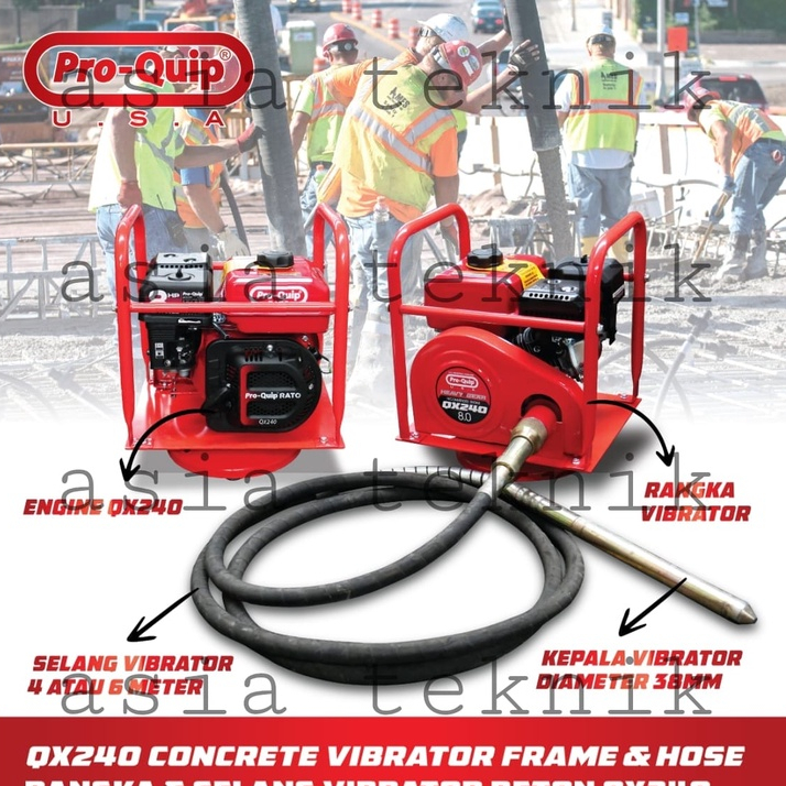 Jual Vibrator cor an beton engine bensin komplit selang 4 meter terbaik | Shopee Indonesia