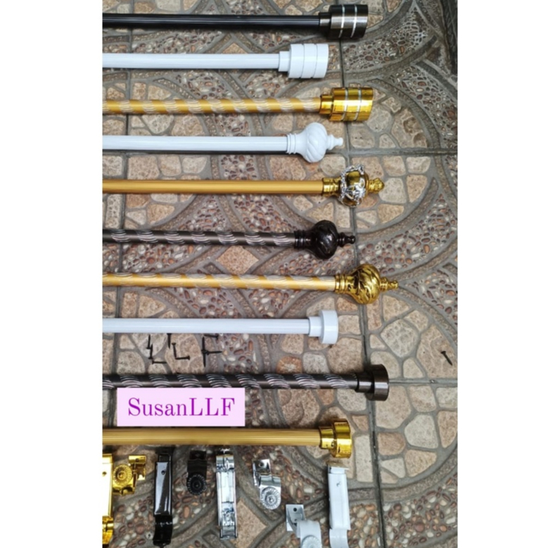 Jual Batang Gorden Full Set Minimalis Tiang Hordeng Rolet Gordeng Rel ...