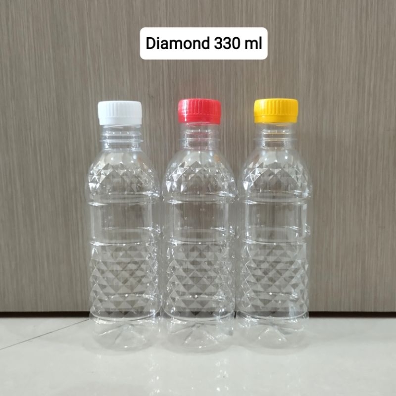Jual Botol Diamond 330ml/Botol Diamond/Botol minuman/Botol Jus/Botol ...