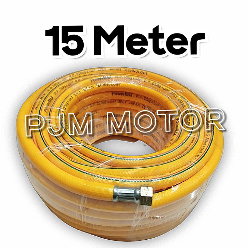 Jual 15Meter Selang kompressor Selang angin selang air pressure hose ...
