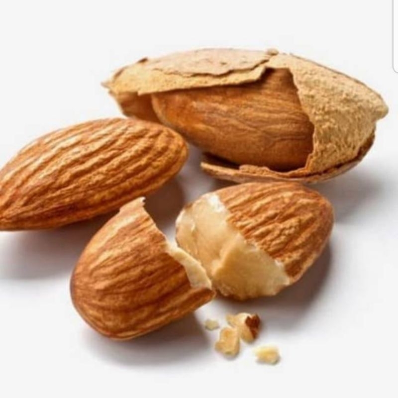 Jual 250Gram Kacang Almond Roasted-Kulit-Creamy/Buttermilk Susu ...