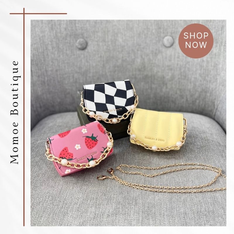 Jual Dompet Mini Bisa Diselempang CK Mini Wallet on Chain C1411 ...