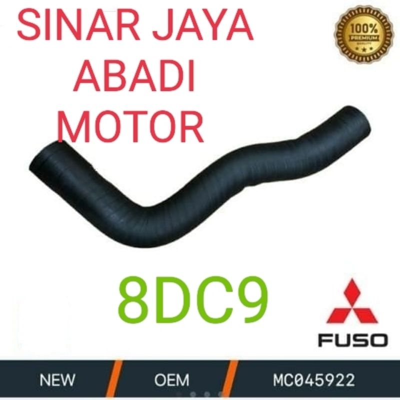 Jual SELANG/HOSE RADIATOR BAWAH MITSUBISHI FUSO NEW OEM 8DC9 MC045922 ...
