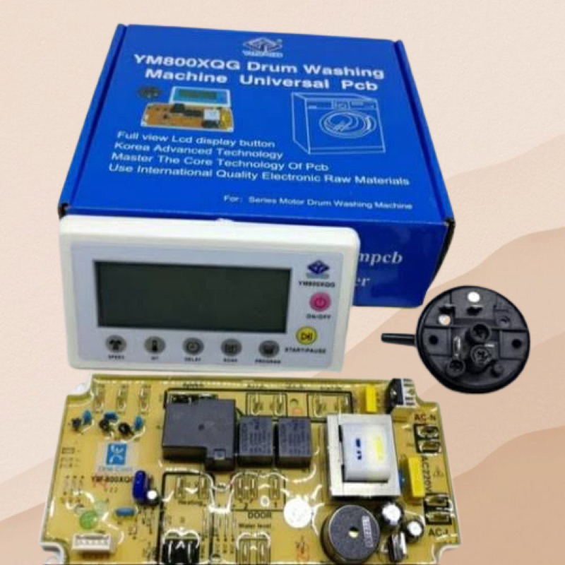 Jual Modul Pcb Universal Mesin Cuci Front Loading YM800 | Shopee Indonesia