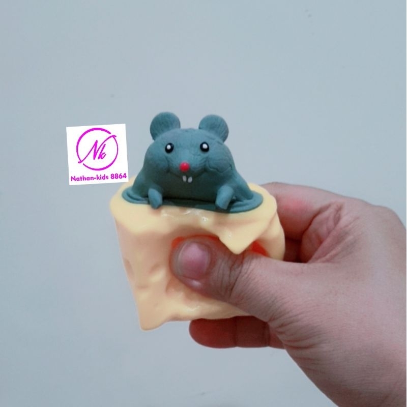 Jual Mainan Anak Tupai pencet Pop it Squishy Tupai Pohon Karet Silikon ...