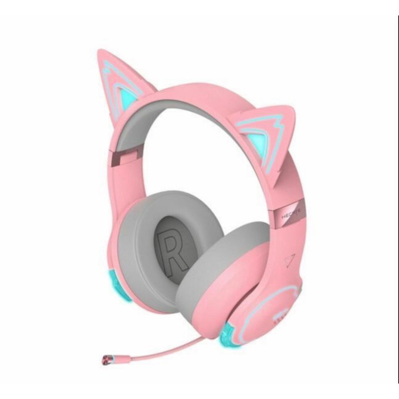 Jual Edifier Hecate Cat Ears Pink Headphone G5BT | Shopee Indonesia