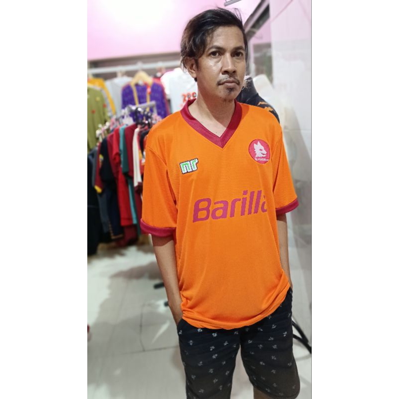 Jual jersey as roma retro | Shopee Indonesia