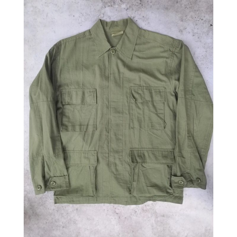 Jual Kemeja Army / BDU Battle Dress Uniform Olive Green /US.Army ...
