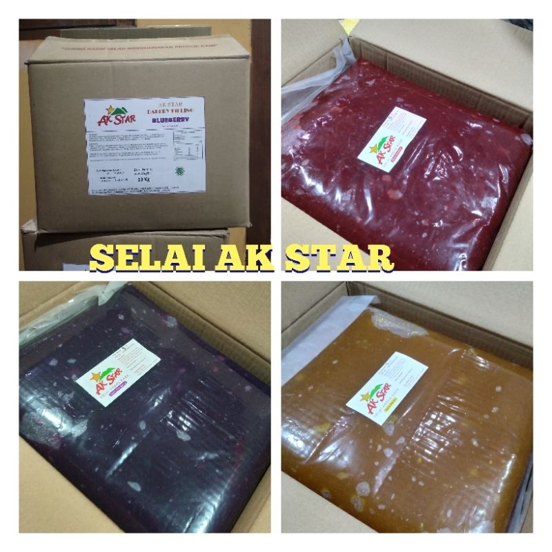 Jual AK STAR SELAI SERAT ANEKA RASA REPACK 1 KG | Shopee Indonesia