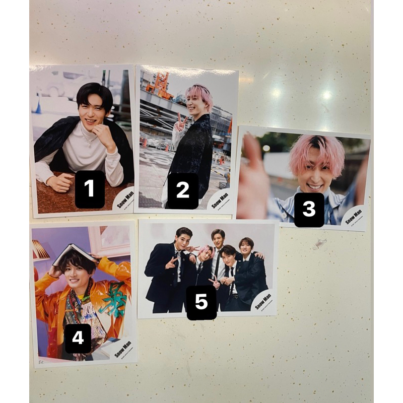 Jual Shoppic Johnnys Snow Man meguro ren raul sakuma koji | Shopee Indonesia