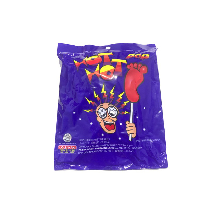 Jual Permen Hot Hot Pop | Permen Kaki 25 PCS | Shopee Indonesia