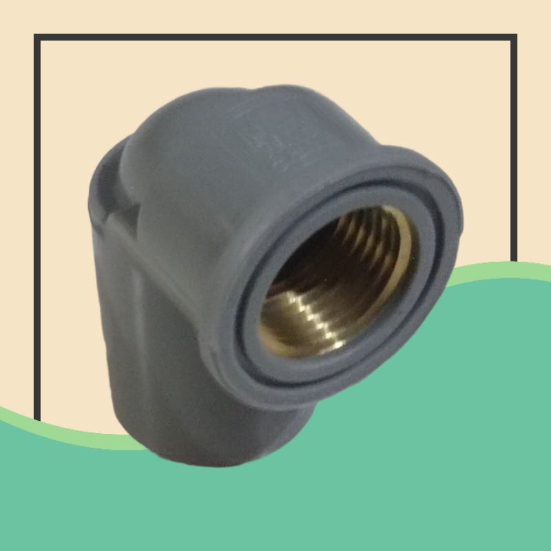 Jual Knee Drat Dalam / KDD Kuningan - 1/2 Inch SOVA Sambungan Pipa PVC | Shopee Indonesia