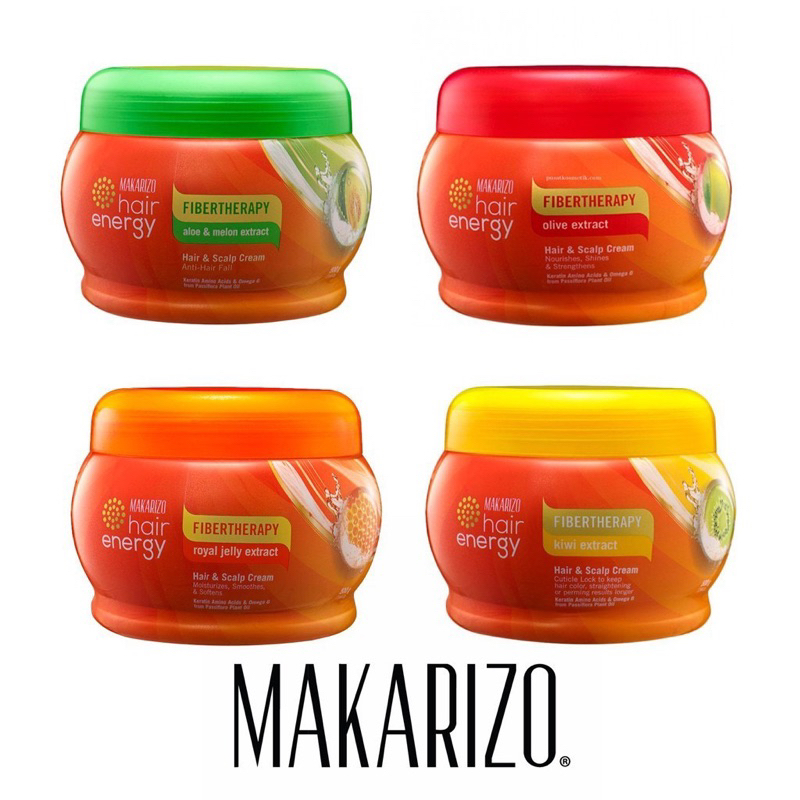 Jual Makarizo Hair Energy Hair & Scalp Creambath Fibertherapy 500gr ...