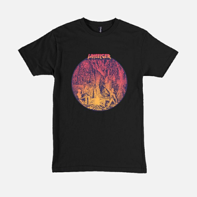 Jual Wheelger Ghost Tshirt - Black ( KAOS GUNUNG ) | Shopee Indonesia