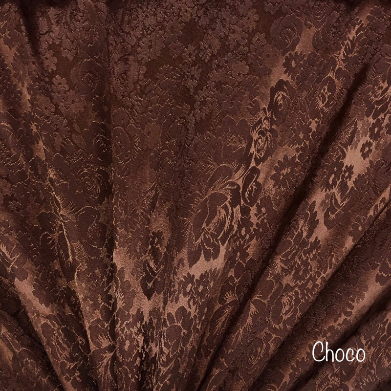 Jual Kain Jaguard Jaquard Jacqard Jacquard Silk Silky Semi Sutra ...