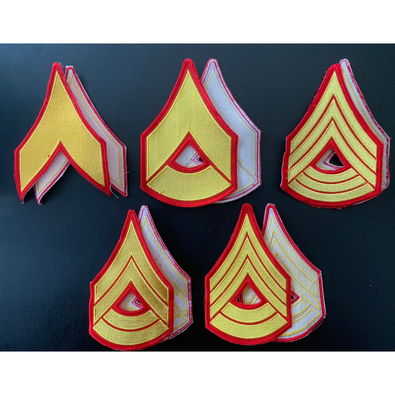 Jual Sevron Bordir PDL untuk Dijahit Harga Sepasang | Pangkat Akademi ...