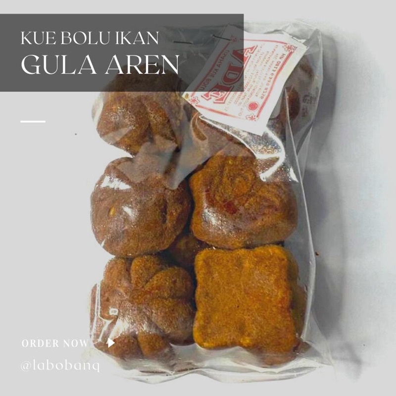 Jual BOLU IKAN ISI 12buah/BOLU KERING/BOLU GULA AREN | Shopee Indonesia