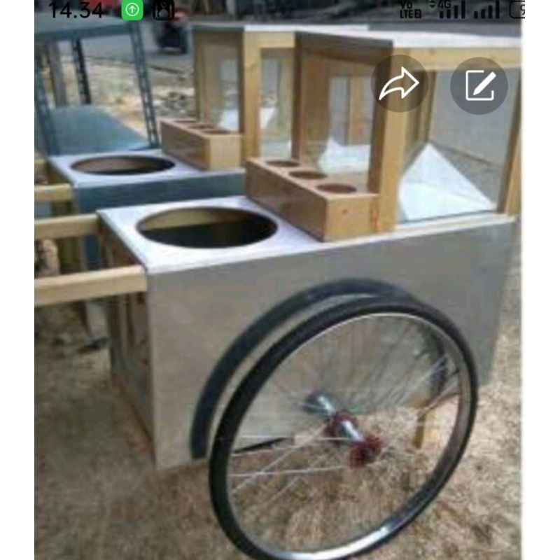 Jual gerobak keliling bakso dan cilok | Shopee Indonesia