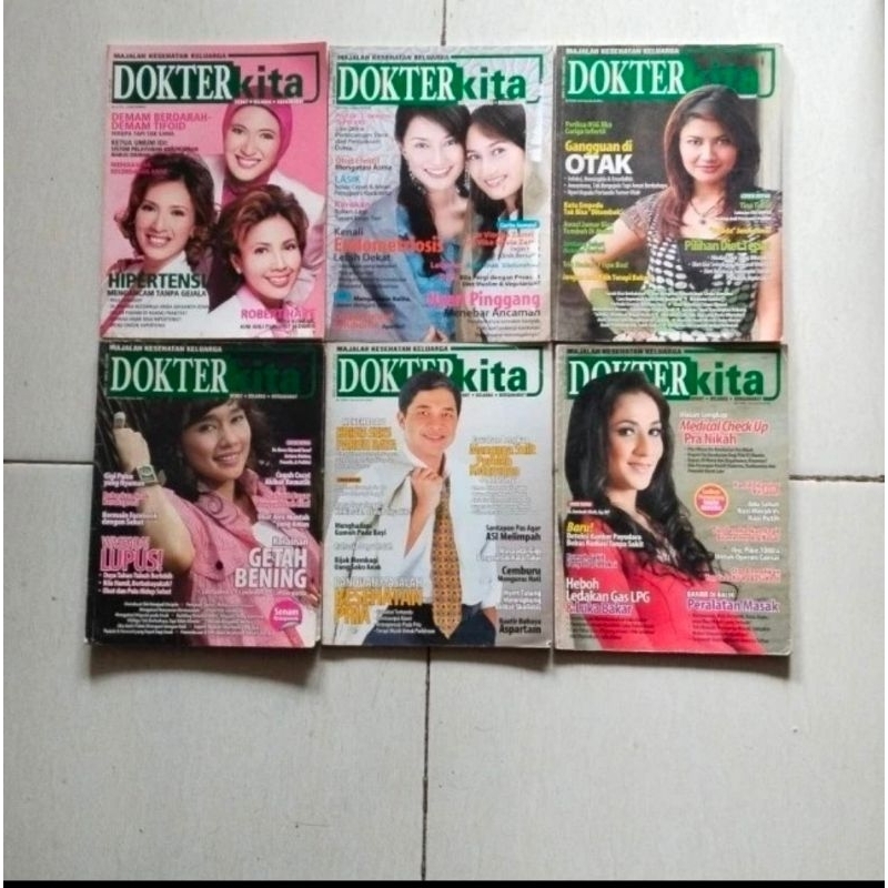 Jual Majalah DOKTER KITA Original Bekas Baca Deskripsi | Shopee Indonesia