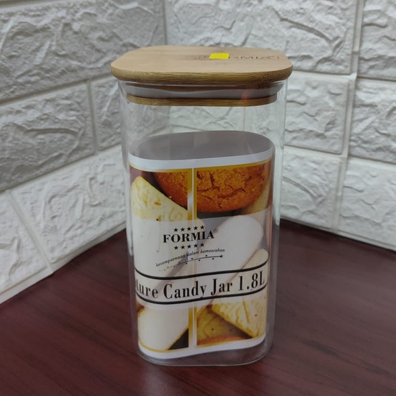 Jual TOPLES KACA KOTAK TUTUP KAYU BESAR UK 11X 19 CM | Shopee Indonesia