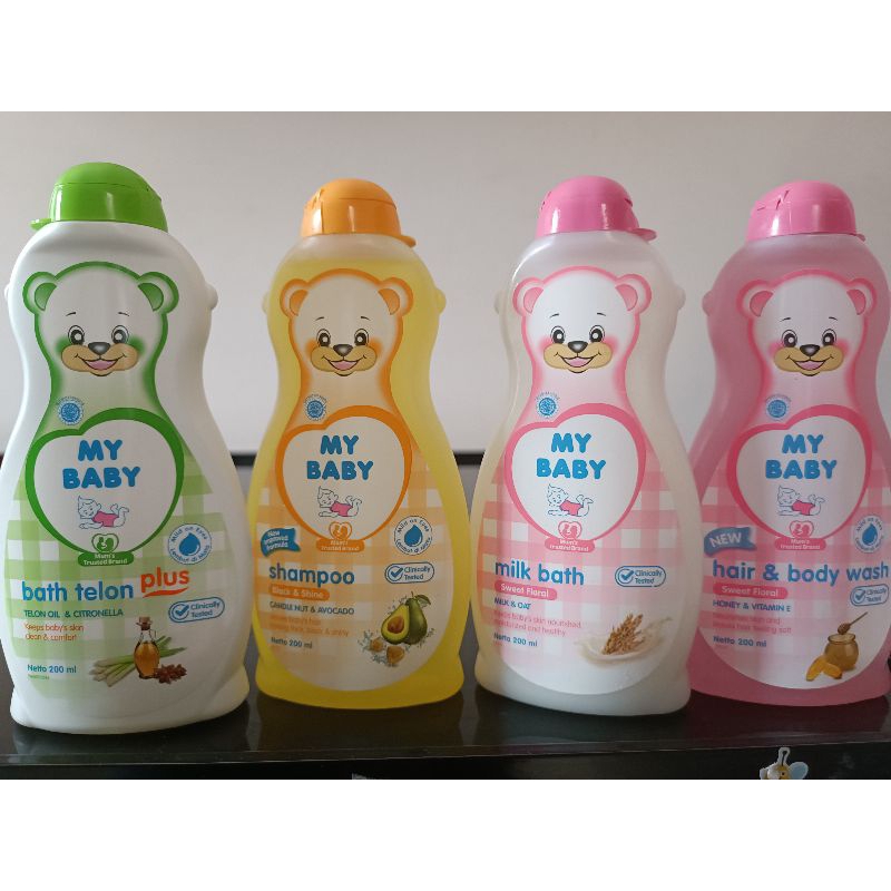 Jual My baby Hair & body & Shampoo 200 ml | Shopee Indonesia