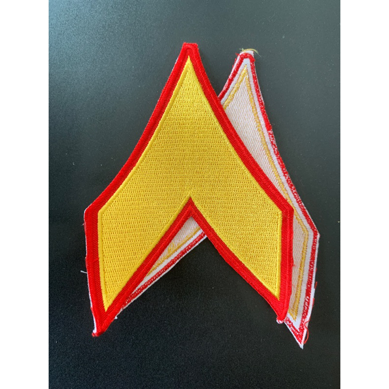 Jual Sevron Bordir PDL untuk Dijahit Harga Sepasang | Pangkat Akademi ...