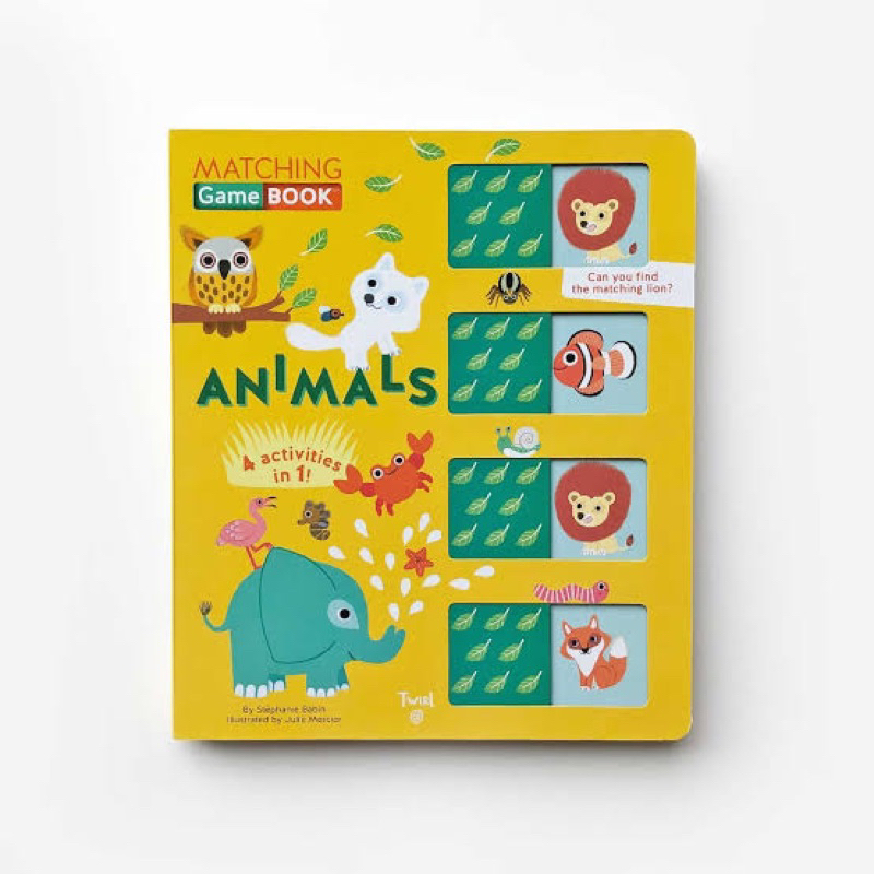 Jual Matching Game Book Animals | Shopee Indonesia