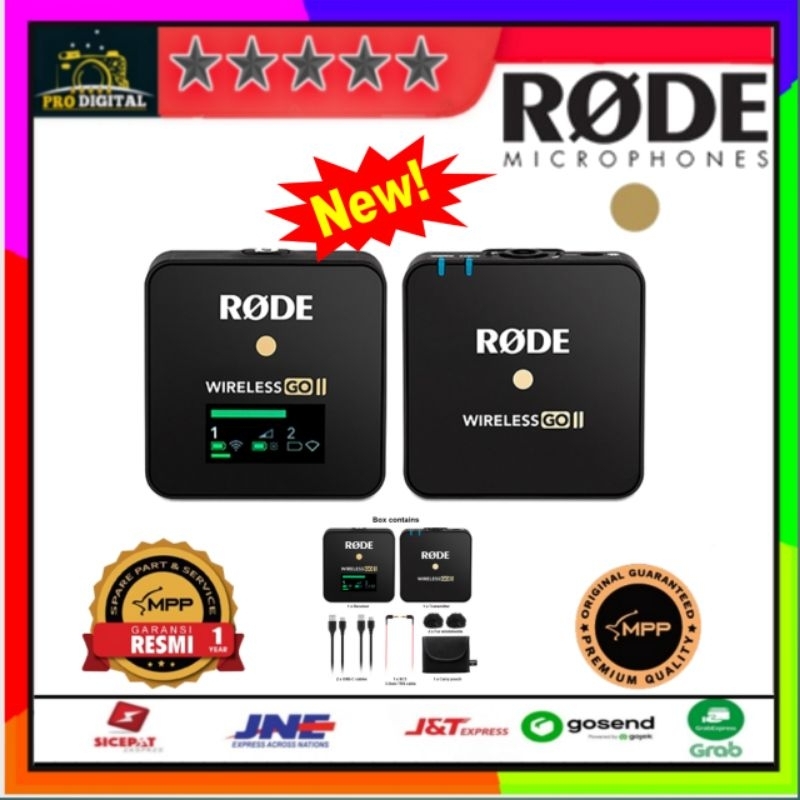 Jual Rode Wireless GO ii Single / Mic Rode wireless GO 2 single ...