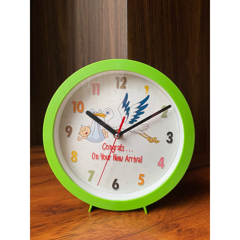 Jual jam dinding ucapan 2017_9CT/jam duduk/jam meja/jam dinding colour ...