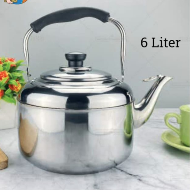 Jual Teko Bunyi / Teko Siul / Ketel / Ceret 6L Ukuran Stainless Steel Murah Meriah | Shopee ...