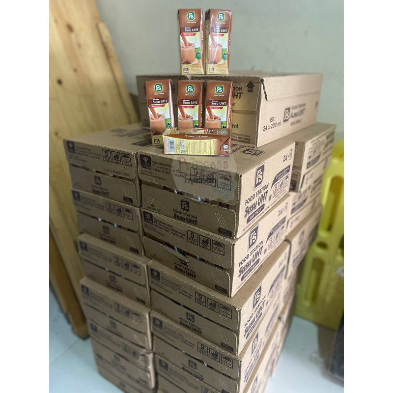 Jual susu uht fs food station 200ml 1 dus termurah | Shopee Indonesia