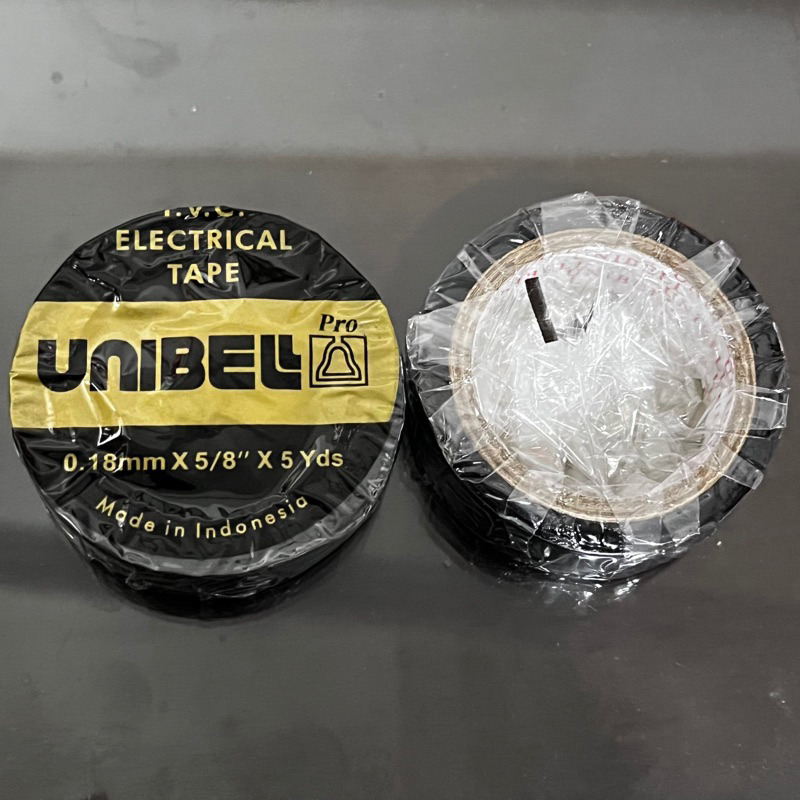Jual Isolasi listrik hitam UNIBEL KECIL / Electrical tape | Shopee ...