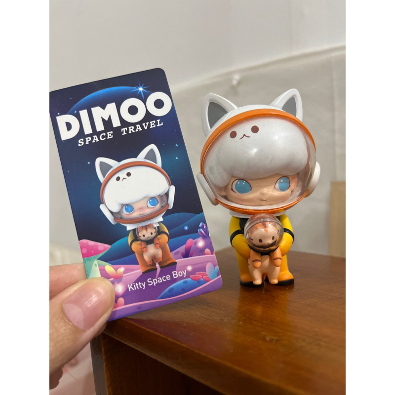 Jual dimoo pop mart toys popmart blind box toy dimoo space travel ...