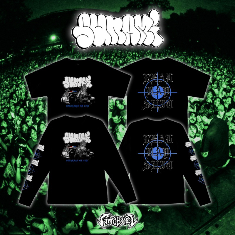 Jual Tshirt Sunami - Contempt Of Cop Official Under Licensed ...