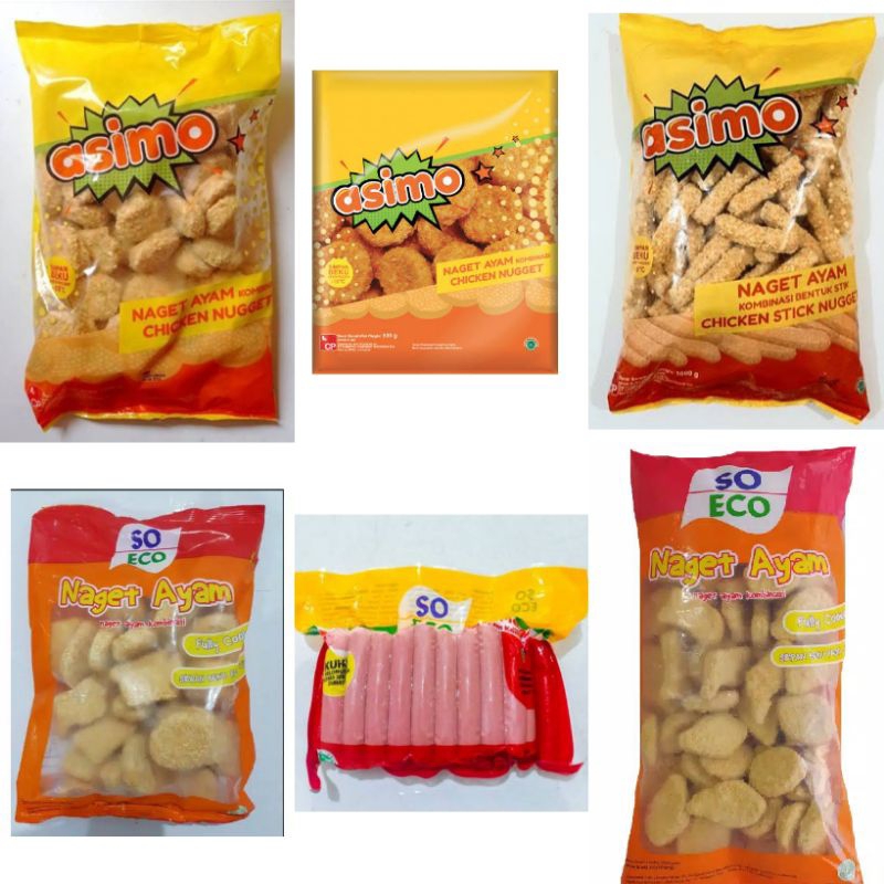 Jual Nugget 1kg/Nugget Asimo 1kg/So ECO 1kg Nugget Ayam | Shopee Indonesia