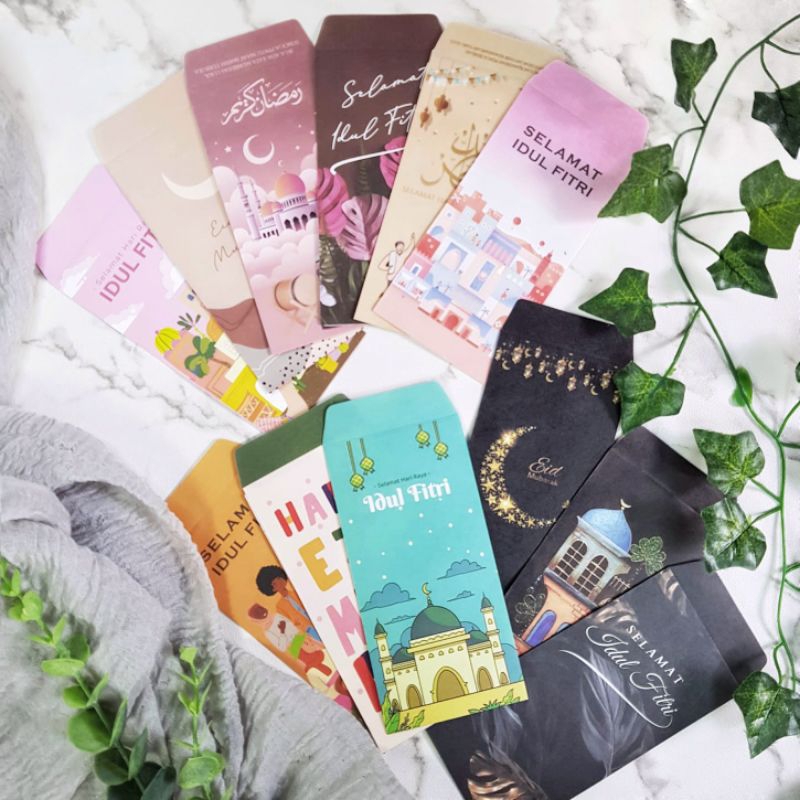 Jual Amplop Lebaran Unik Amplop Angpao angpau Lebaran Isi 25 PCS Per ...