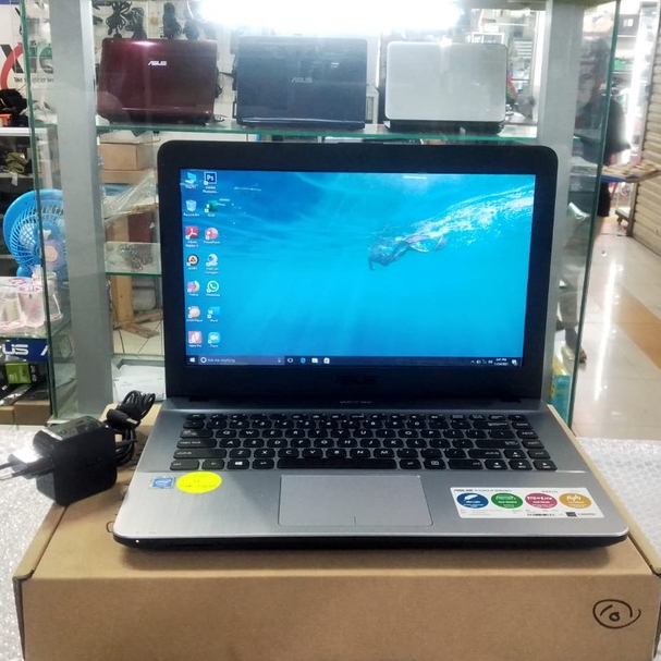 Jual laptop Leptop Bekas second asus X441 RAM 4GB 2GB MULUS BISA UNTUK ...