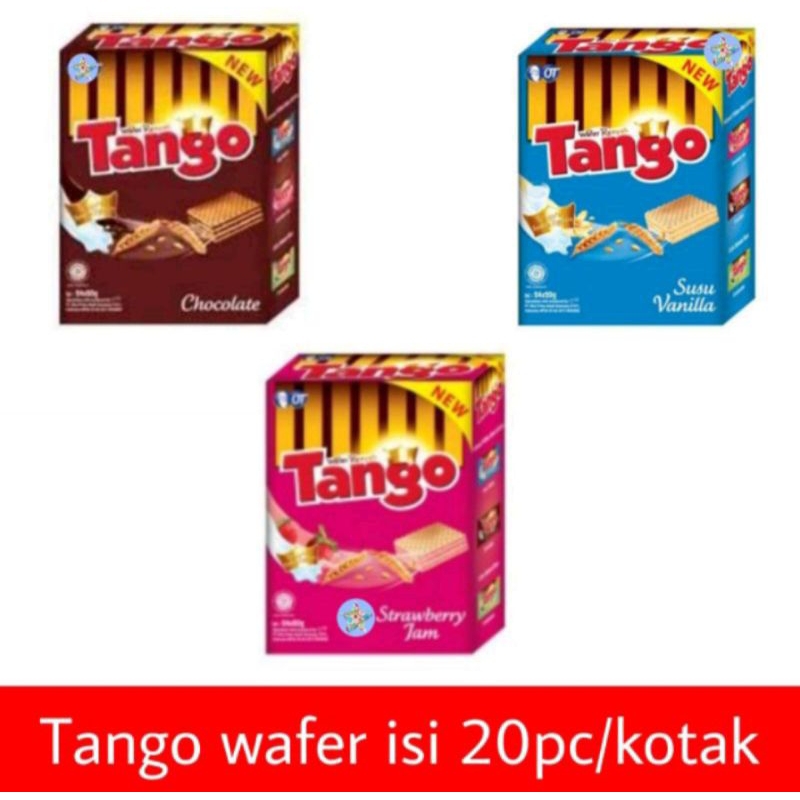 Jual TANGO WAFER BOX 5GR X 20 PCS | Shopee Indonesia