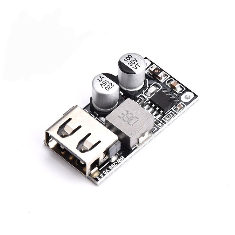 Jual Modul USB Fast Charger 5V 3.4A QC3.0 Charging Power Supply DC-DC ...