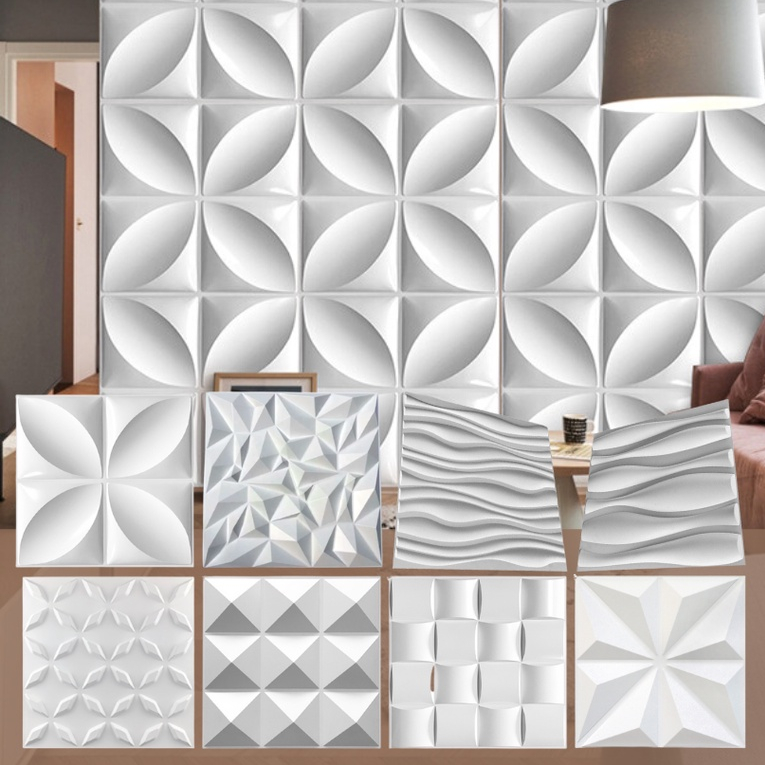 Jual WALLPANEL 3D TERMURAH WALL PANEL 3D PVC LORA WALLPAPER/ DEKORASI ...