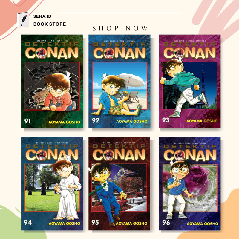 Jual Komik Detektif Conan (vol 91-103 LENGKAP) - Aoyama Gosho [ORIGINAL] | Shopee Indonesia