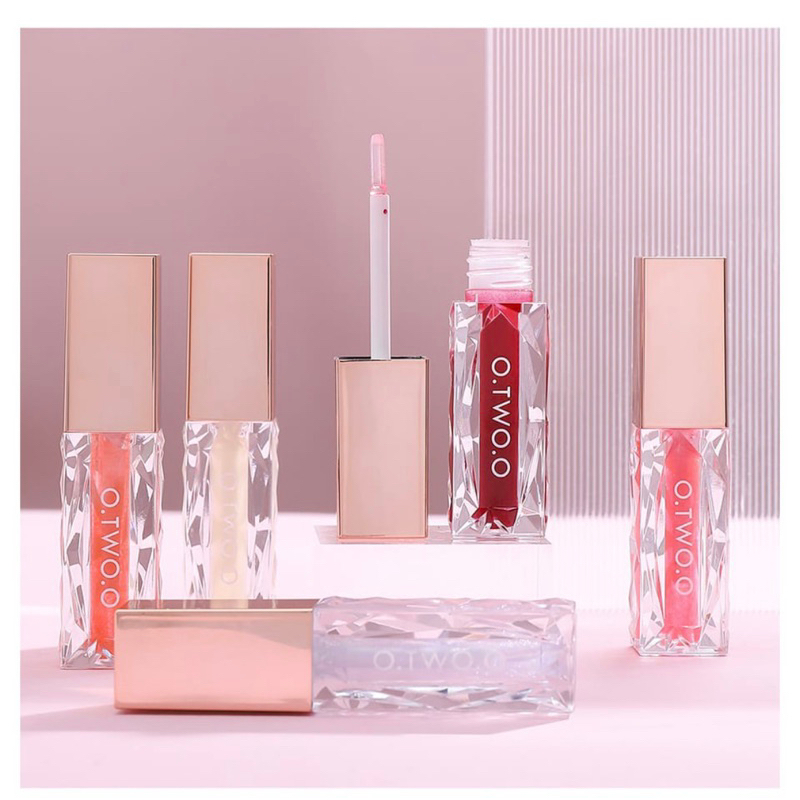 Jual FELIZ O.TWO.O Clear Crystal Berry Lip Gloss | Shopee Indonesia