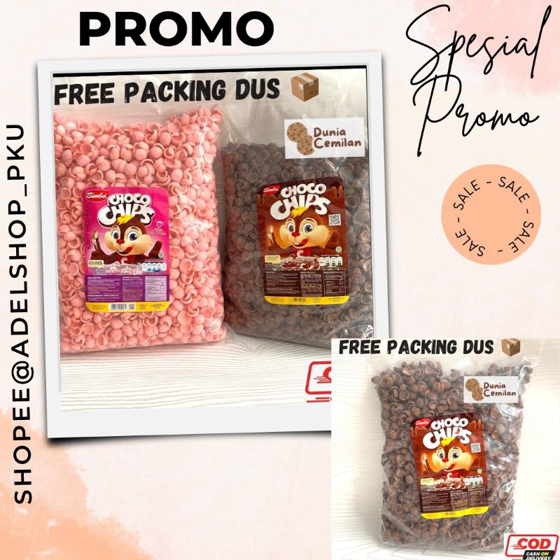 Jual Simbo Choco crunch coklat / Simba Sereal Choco chips Simba/ koko ...