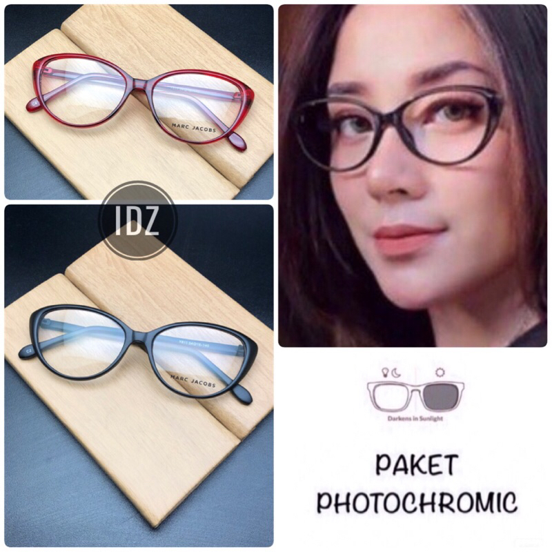 Jual frame kacamata cat eye 605 kacamata fashion wanita kacamata minus ...